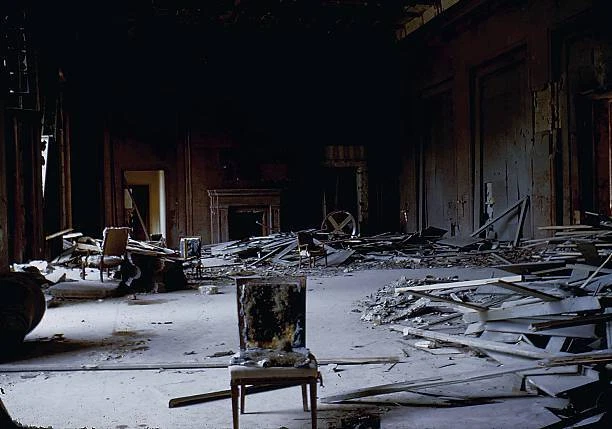 REICH CHANCELLERY IN Ruins 1945 Old Photo 1 EUR 6,78 - PicClick IT