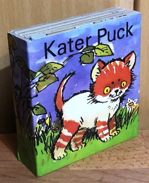 KATER PUCK (DDR Papp-Bilderbuch von Viktoria Ruika-Franz), Bilderbuch ...