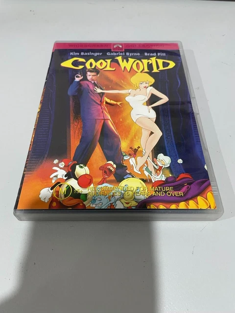 COOL WORLD (DVD, 1992) Kim Basinger, Brad Pitt Reg 4 vgc dvd t600 EUR ...