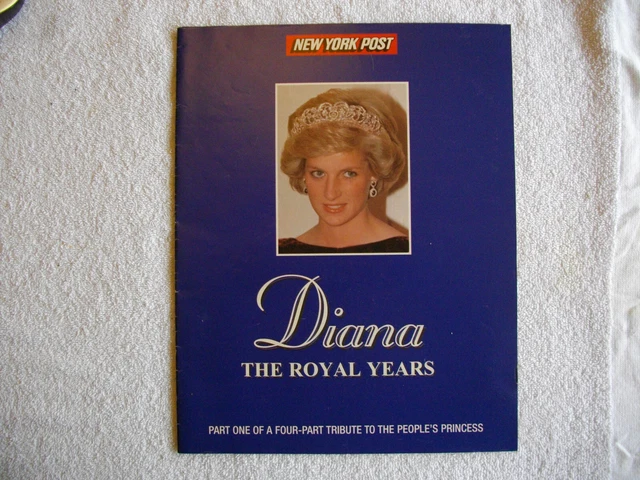 PRINCESS DIANA NEW York Post ""Diana - The Royal Years"" Tributo Parte ...