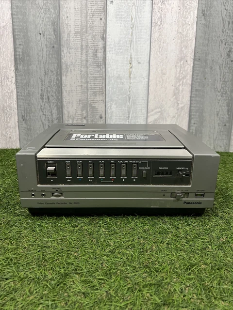 PANASONIC NV 3000 Portable Vhs Video Recorder Case Japan Vintage £49.99 ...