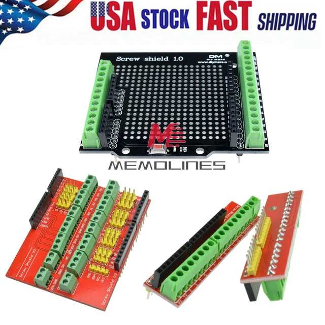PROTO/SCREW SHIELD/SHIELDV2/V3 EXPANSION Board Compatible For Arduino ...