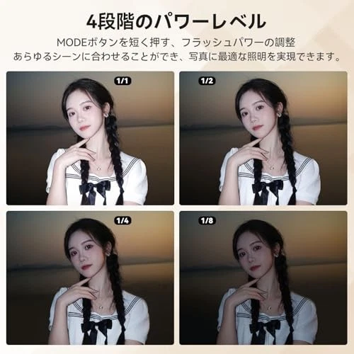 ULANZI SL01 MINI Flash Speedlite 6500K Type-C Hot Shoe for GR3 Fuji ...