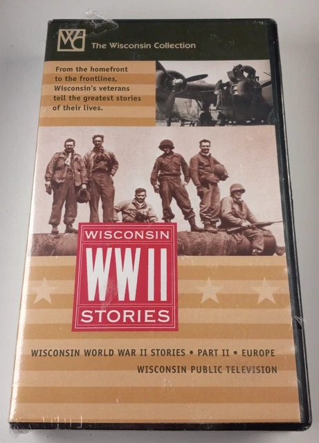 WISCONSIN WORLD WAR II Stories Part 2 (VHS) 2003 NEW £2.31 - PicClick UK