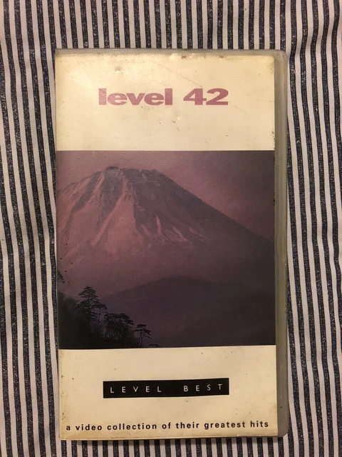 LEVEL 42 LEVEL Best VHS Video Tape Cassette PAL VCR Very Small Amount ...