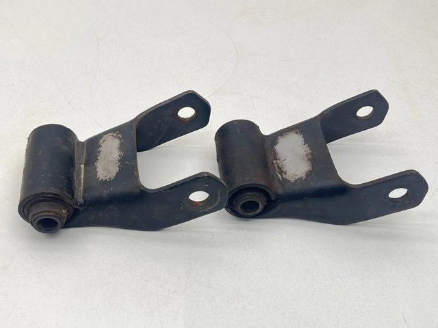 REAR LEAF SPRING Shackle Pair For 80-97 Ford F350 F250 Trucks $40.50 ...