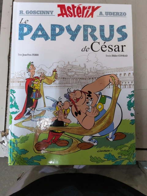 ASTÉRIX T 36 Le papyrus de César FERRI & CONRAD éd Albert René DL Oct ...