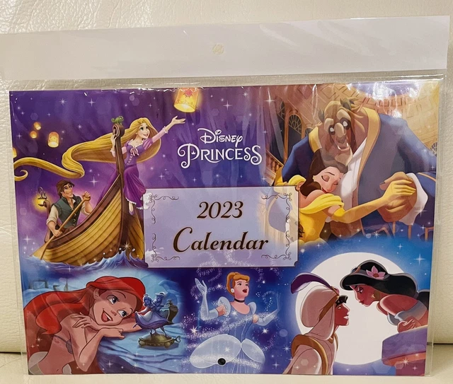 DISNEY PRINCESS CALENDAR 2023 Wall Calendar New A4 Size Japanese disney-princess-calendar-2023-wall-calendar-new-a4-size-japanese