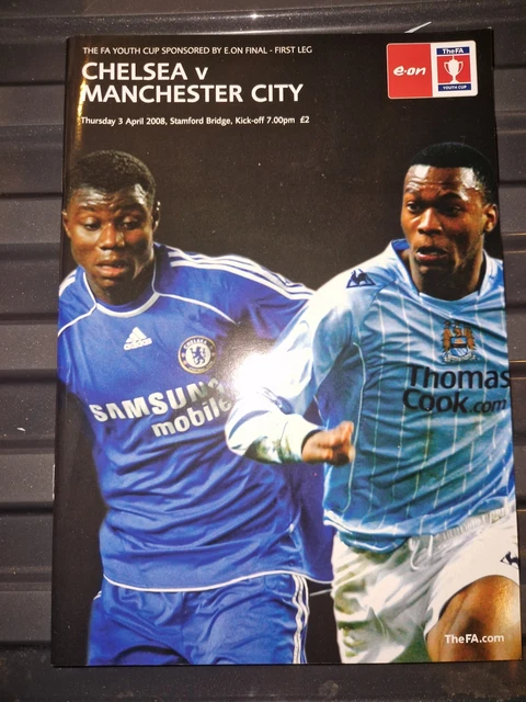 3 X MANCHESTER City vs Chelsea Programmes £3.29 - PicClick UK