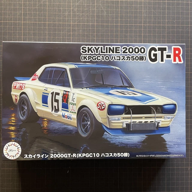 FUJIMI 1/24 SKYLINE 2000GT-R KPGC10 Hakosuka 50 Wins Model kit ‎ID-292 ...