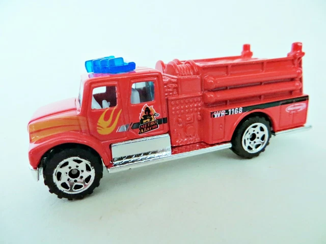 MATCHBOX 'METRO ALARM International Pumper Fire Engine' Rare. 1:100 ...