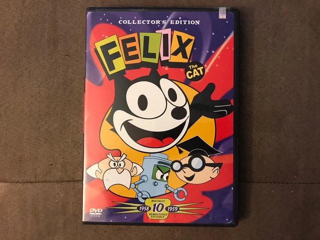 FELIX THE CAT Collector's Edition 1958-1959 DVD Rare Cartoon Animation ...