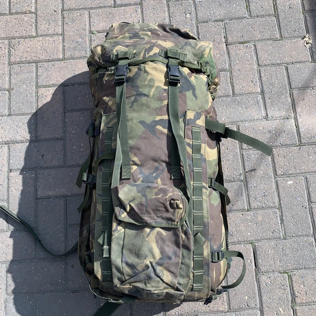 BRITISCHE ARMEE PLCE DPM IRR BERGAN BERGEN 100L RUCKSACK langer Rücken ...