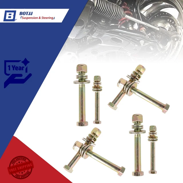 UP+LW GRADE 8 Case Hardened Rear Control Arm Bolt Kit For 97-06 Jeep ...