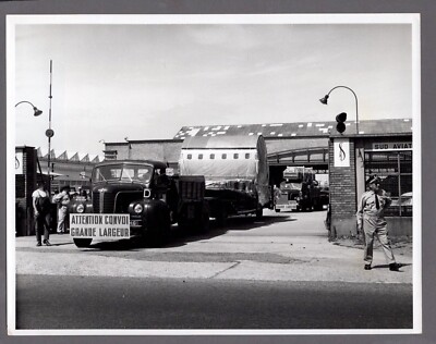 CONCORDE FUSELAGE SUD Avation Toulouse - Bac Filton Large Vintage ...