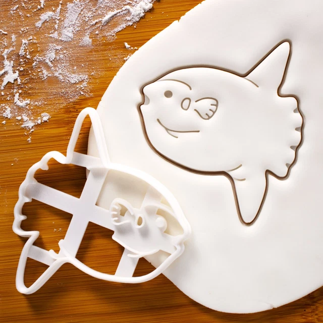 SUNFISH COOKIE CUTTER - under the sea marine biology ocean scuba diving ...