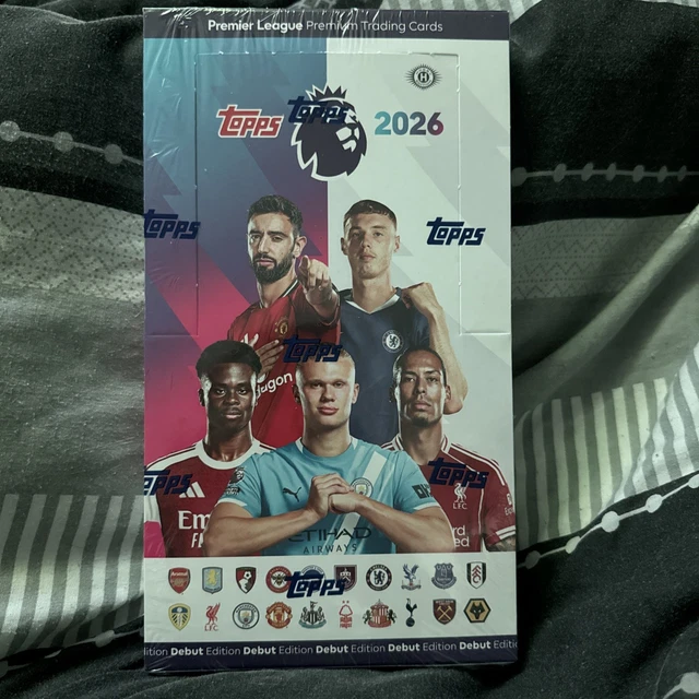 2025-26 TOPPS ENGLISH Premier League Hobby Box £224.30 - PicClick UK