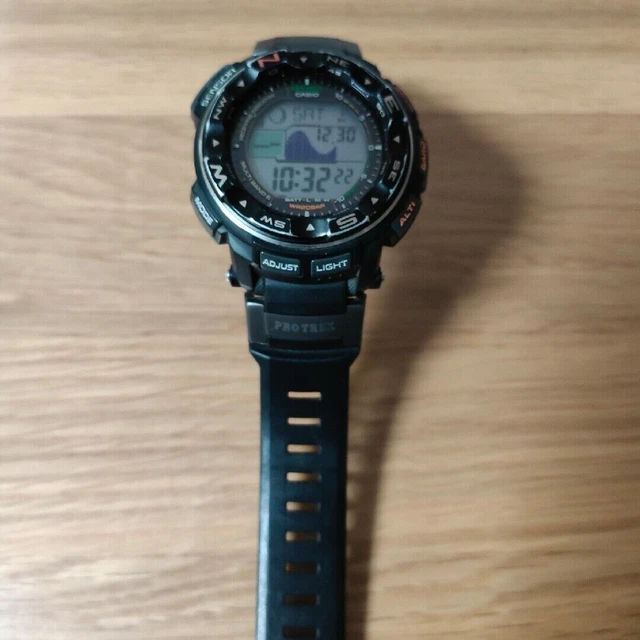 CASIO PRO TREK PRW-2500 Protrek Montre solaire robuste à triple capteur ...