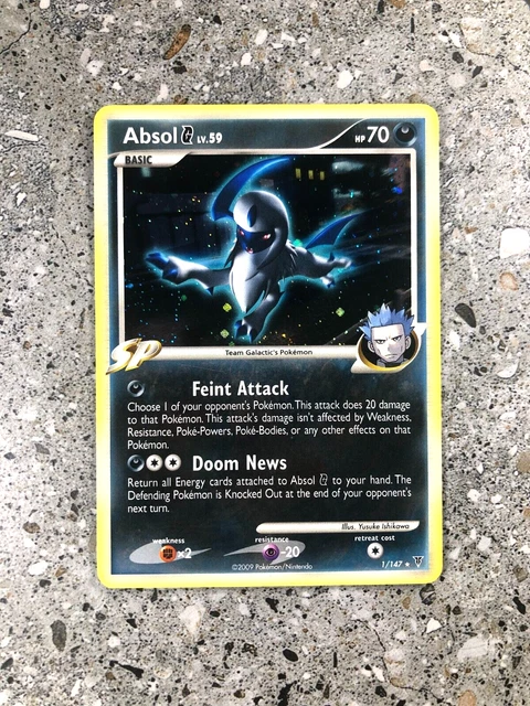 POKEMON TCG CARDS Absol G 1/147 Supreme Victors Holo Rare EXC EUR 13,67 ...