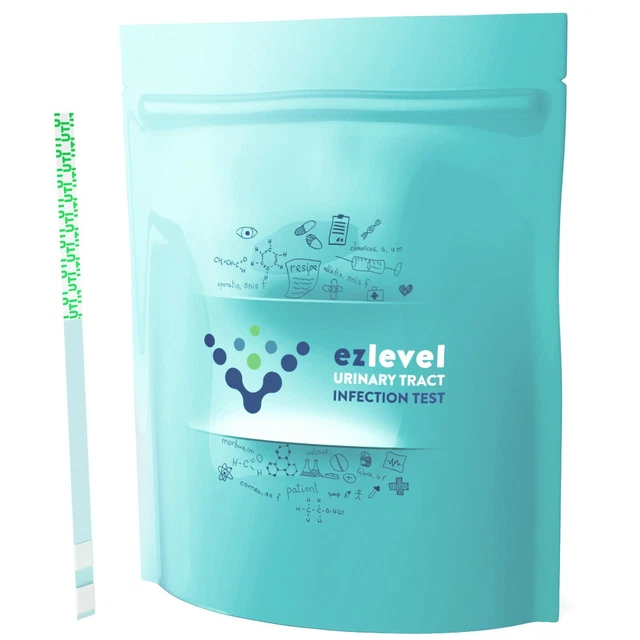 EZ LEVEL 5 Urinary Tract Infection UTI Test Strips Individually Packed ez-level-5-urinary-tract-infection-uti-test-strips-individually-packed