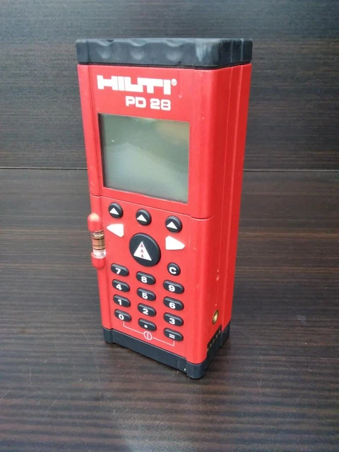 HILTI PD28 LASER Range Meter Distance Measuring Tool Precision Device £ ...