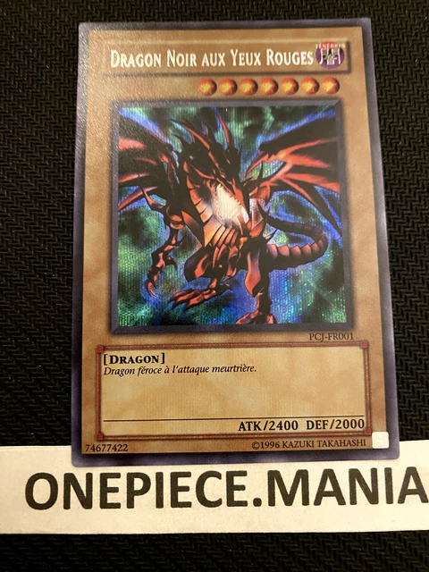 ENCHÈRE YU-GI-OH! DRAGON Noir aux Yeux Rouges Secrète Rare EUR 1,00 ...