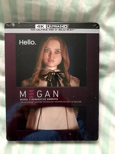 M3GAN 4K UHD Blu-ray Steelbook Ultra HD NEW Megan UK edition Horror SEALED ZAVVI EUR 39,10 ...