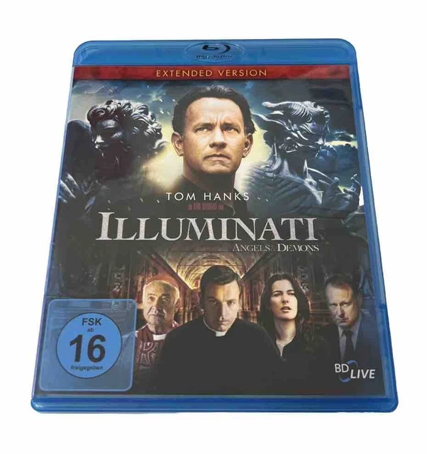ILLUMINATI (EXTENDED VERSION) (2009, Blu-ray) mit Tom Hanks, DVD EUR 1 ...