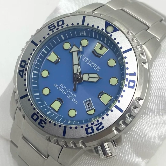 OROLOGIO DA UOMO solare Citizen Promaster BN0165-55L Eco Drive Divers ...