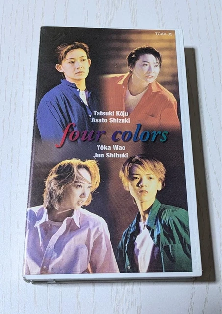 TAKARAZUKA REVUE FOUR Colours Vhs Video £150.97 - PicClick UK