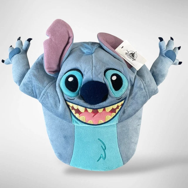 DISNEY PARKS STITCH Plush Character Hat Adult Lilo & Stitch Blue ...