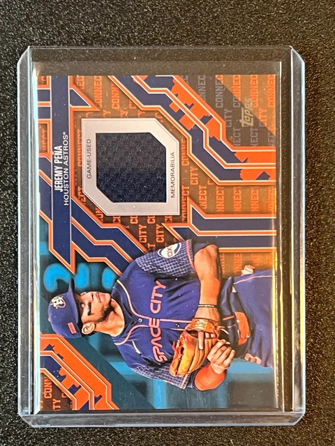 2025 TOPPS CITY Connect Jeremy Pena Relic Patch CC-JP Astros - 116/150 ...