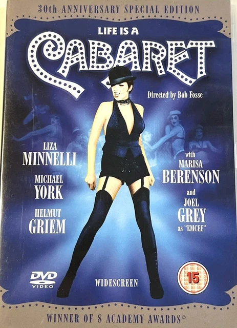 CABARET DVD 70S Musical Drama Film Movie Liza Minnelli Michael York UK ...