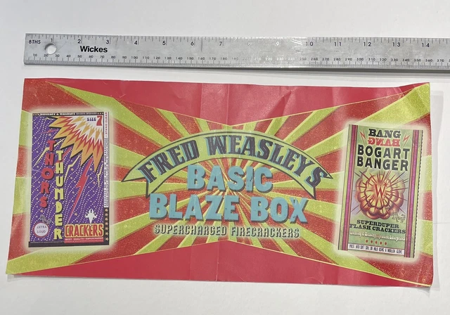 HARRY POTTER ORIGINAL Prop Weasley Wizarding Wheezes Production Made ...