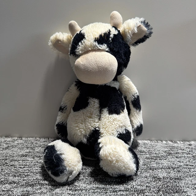 JELLYCAT BASHFUL CALF Cow Medium Soft Toy Plush Retired £39.99 ...