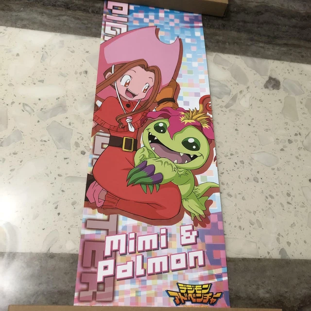 MIMI TACHIKAWA & Palmon OFFICIAL POSTER Digimon Adventure tri Kizuna ...