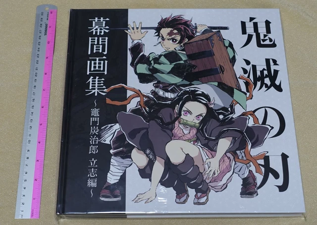 KIMETSU NO YAIBA Demon Slayer animazione visuale art book Makuma Gasyuu ...