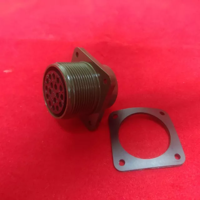 KUKDONG MS3102A-20-29SW CIRCULAR MIL SPEC Connector Box mounting 17 Pin ...