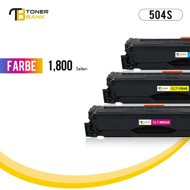 3ER FÜR SAMSUNG CLT-504S CLX-4195-N CLX-4195-FN CLX-4195-FW CLP-415-NW ...