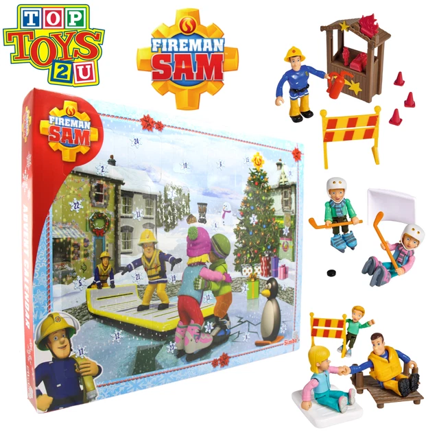 FIREMAN SAM CHRISTMAS Advent Calendar - 24 Fireman Sam Themed Toys £17. ...