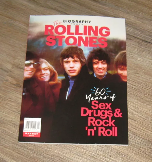 Biography Magazine The Rolling Stones 2022 Mick Jagger 60 Years Of Sex