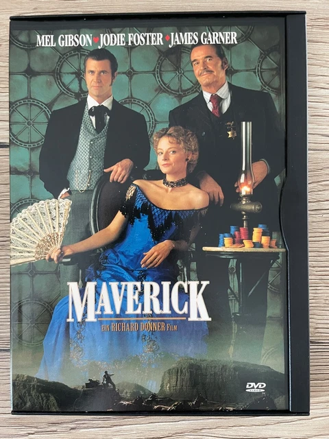 MAVERICK - DVD - Western-Komödie - Mel Gibson/Jodie Foster - Snapper ...