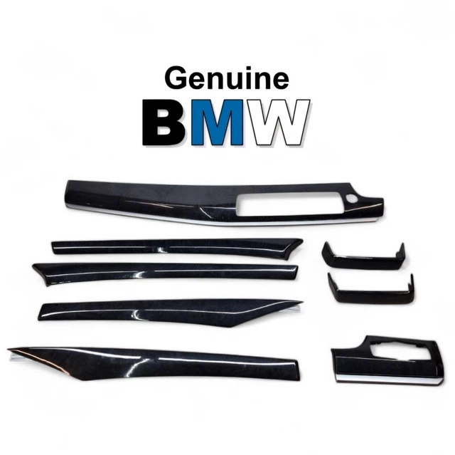 BMW F07 INTERIOR Dashboard Console Trim Cover Panel Wood Set Kit ...