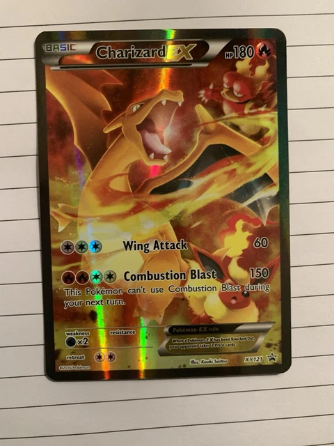CARTE POKÉMON CHARIZARD EX XY121 Promo Full Art EUR 65,00 - PicClick FR