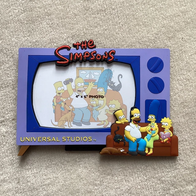 UNIVERSAL STUDIOS THE Simpsons 4” x 6” Photo Picture Frame, BN $15.88 ...