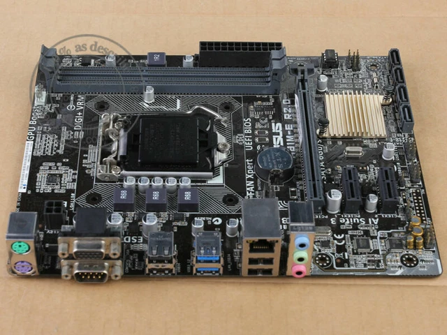 ORIGINAL ASUS H81M-E R2.0 LGA 1150, Intel Motherboard H81 uATX DDR3 EUR ...