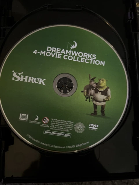 DREAMWORKS DVD SHREK KUNG FU PANDA MADAGASCAR HOW to TRAIN YOUR DRAGON ...