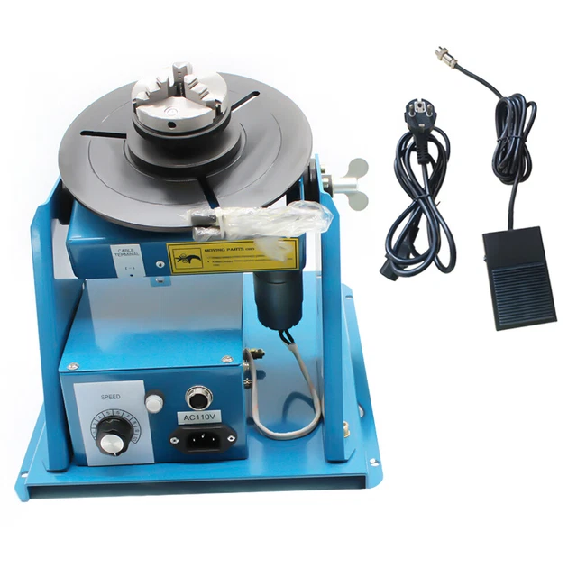 3 JAW WELDING Turntable Turntable Manipulator Welding Positioner Rotary ...