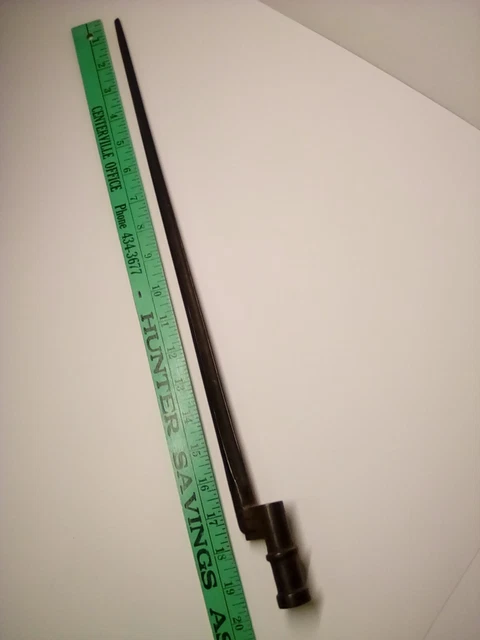 ENGRAVED 73809 WW1/WW2 Russian rifle socket spike bayonet nice $39.99 ...