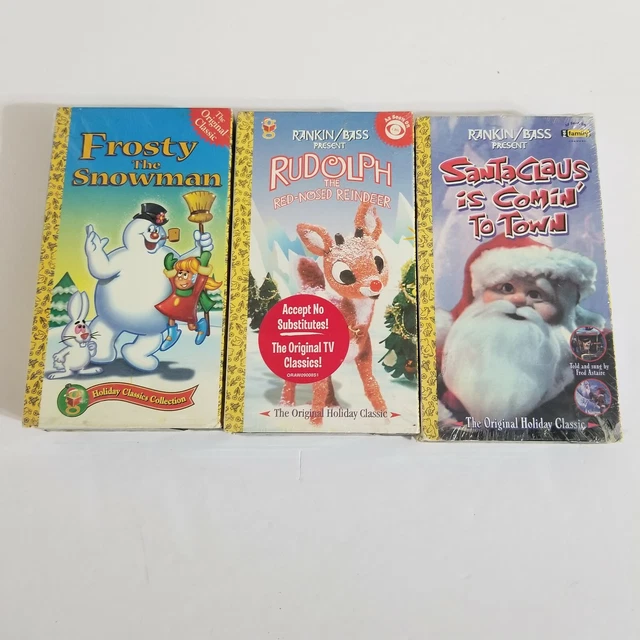 THE ORIGINAL HOLIDAY Classic Frosty The Snowman Rudolph Santa Claus Lot ...